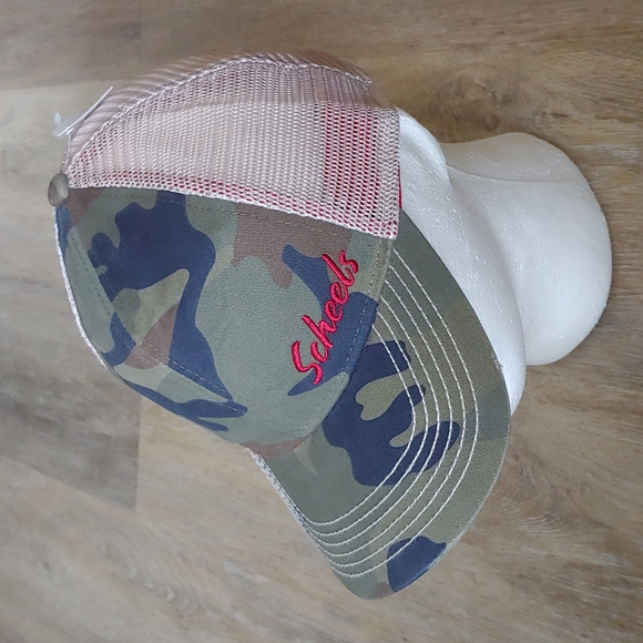 outdoor cap Company | Accessories | Nwt Scheels Camo Womens Trucker ...